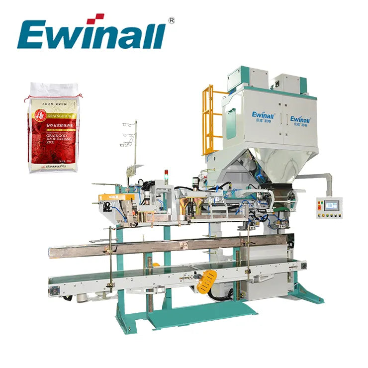 BZD-50ZE2 Semi-Automatic Rice & Grain Packing Machine | 25-50kg Bagging ...